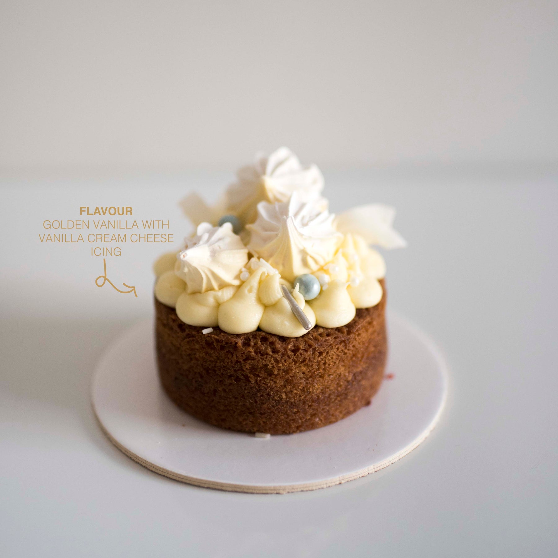 Single Layer Cake – Claire's Secret Kitchen