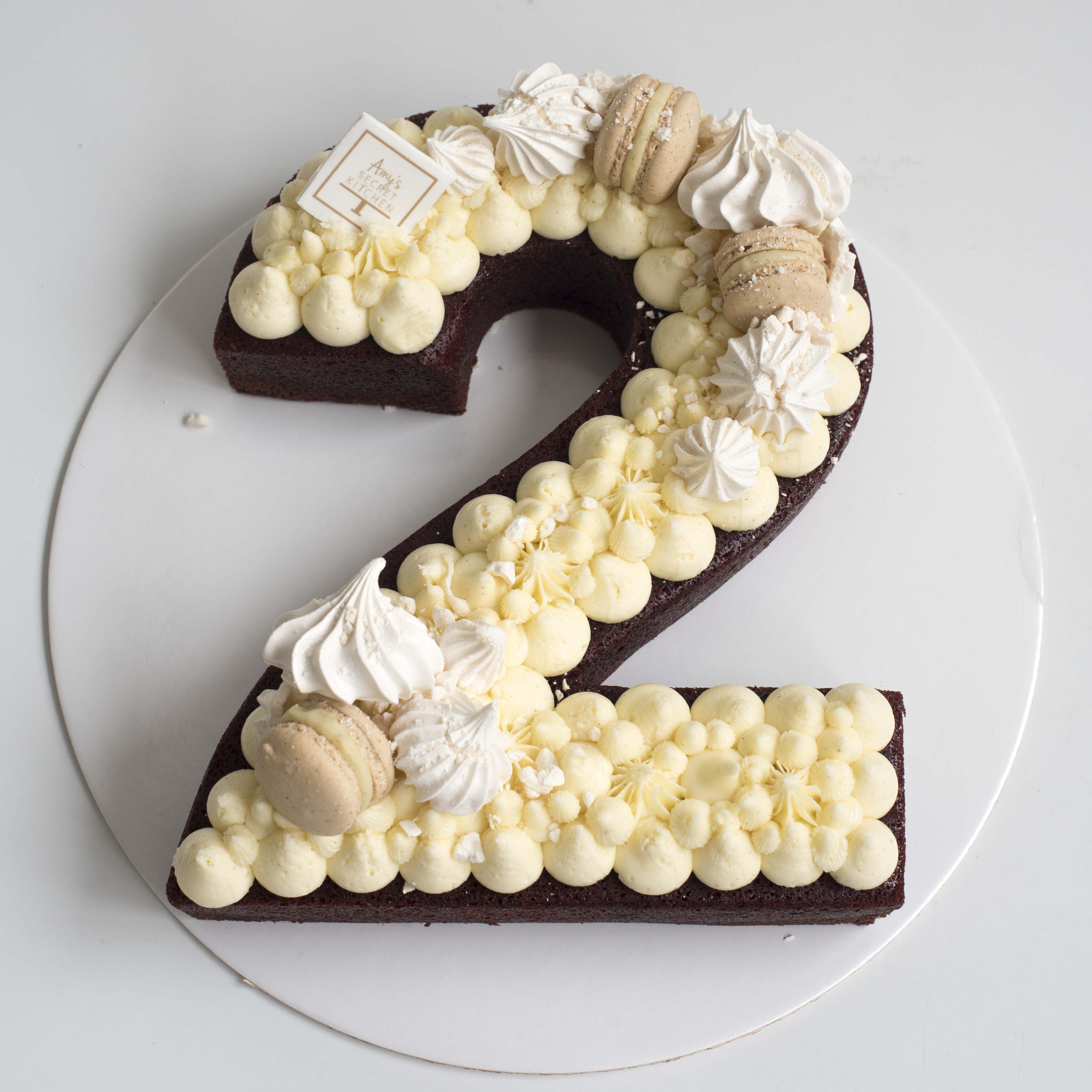 Single Number Cake – Claire's Secret Kitchen